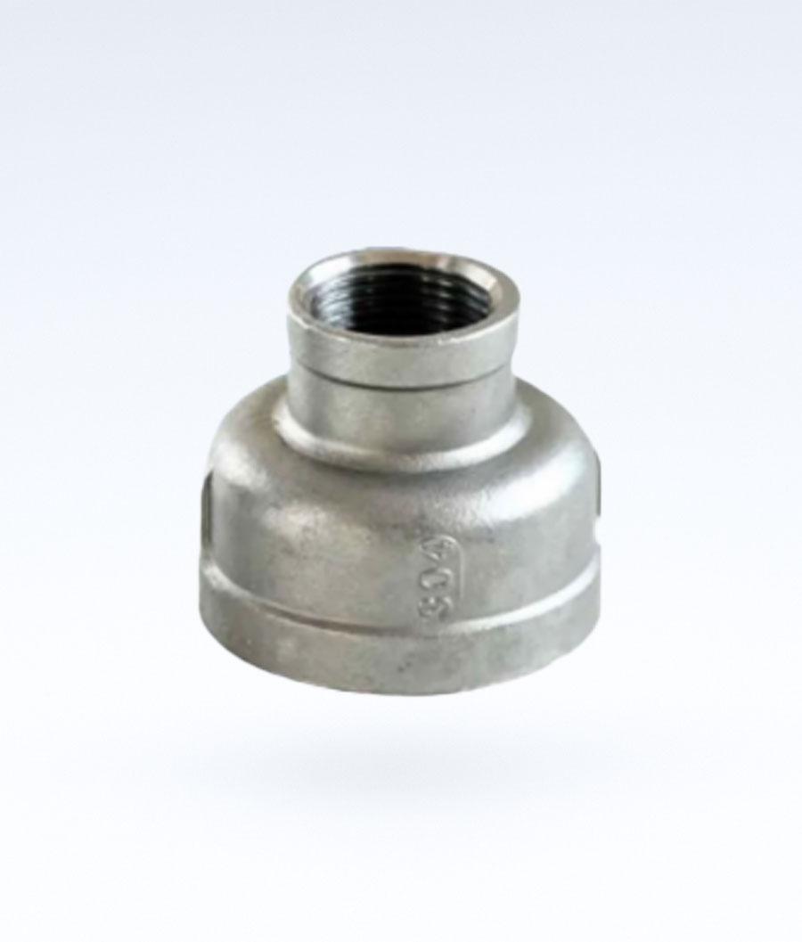 ข้อลดกลมแบบเกลียว SUS304 (CONCENTRIC REDUCER) ใช้ลดขนาดท่อ แข็งแรง ทนสนิม